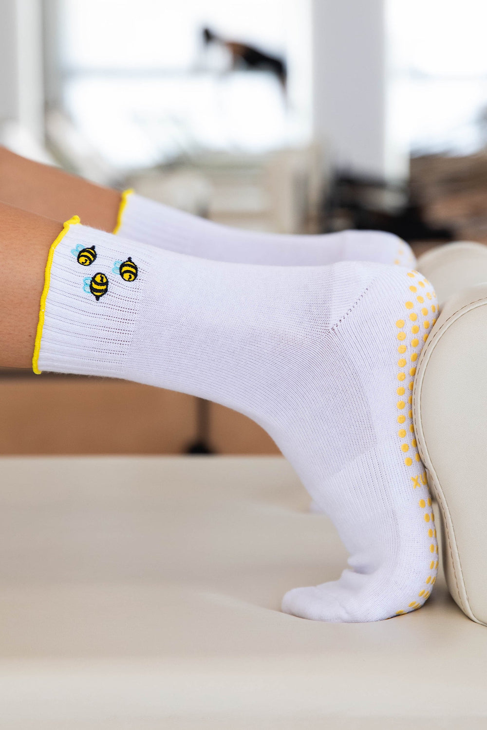 Bumble Bees Grip Socks | Grip Socks Australia