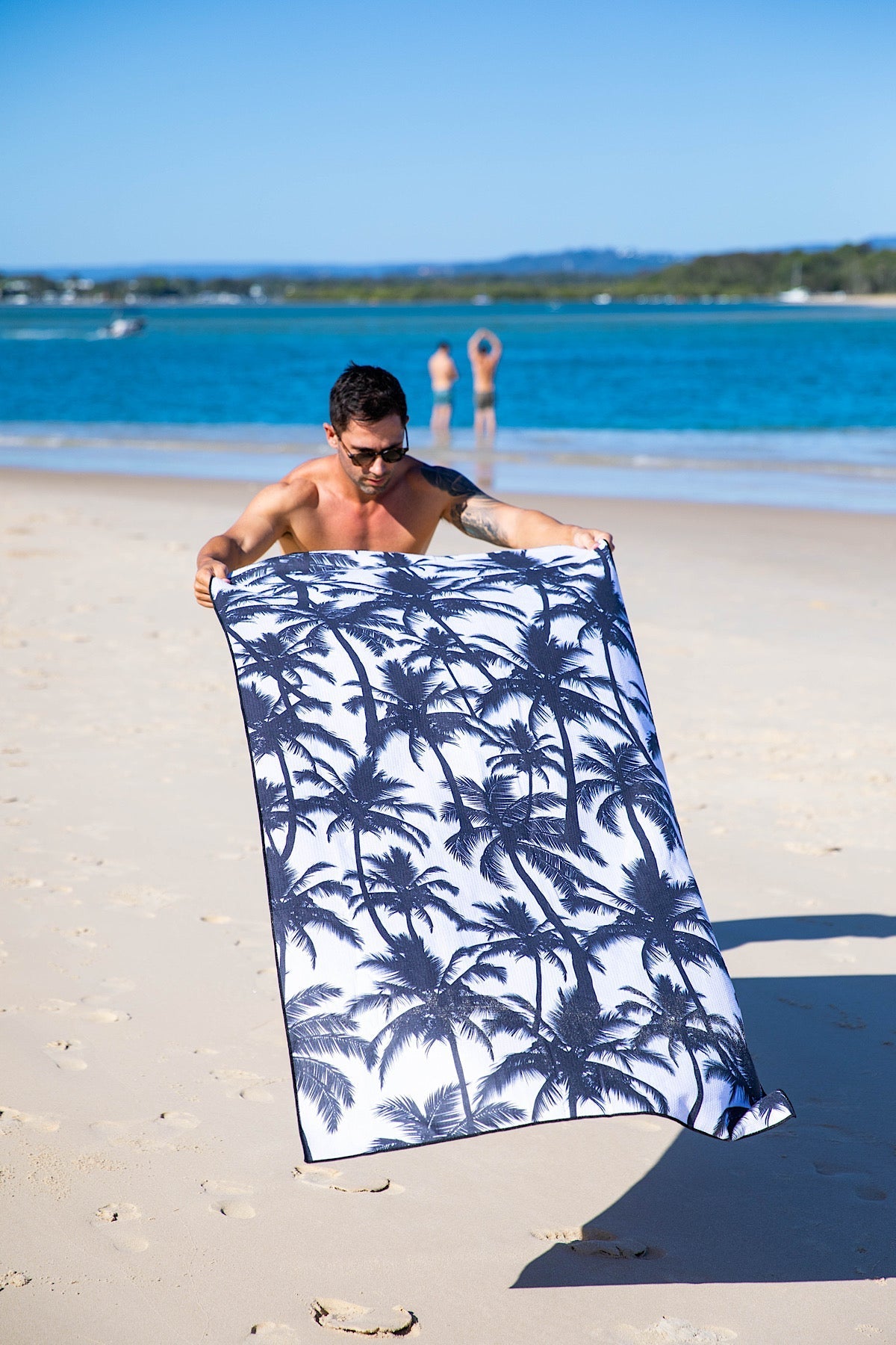 Palm Tree Beach Towel | Oversized | Cheeky Winx